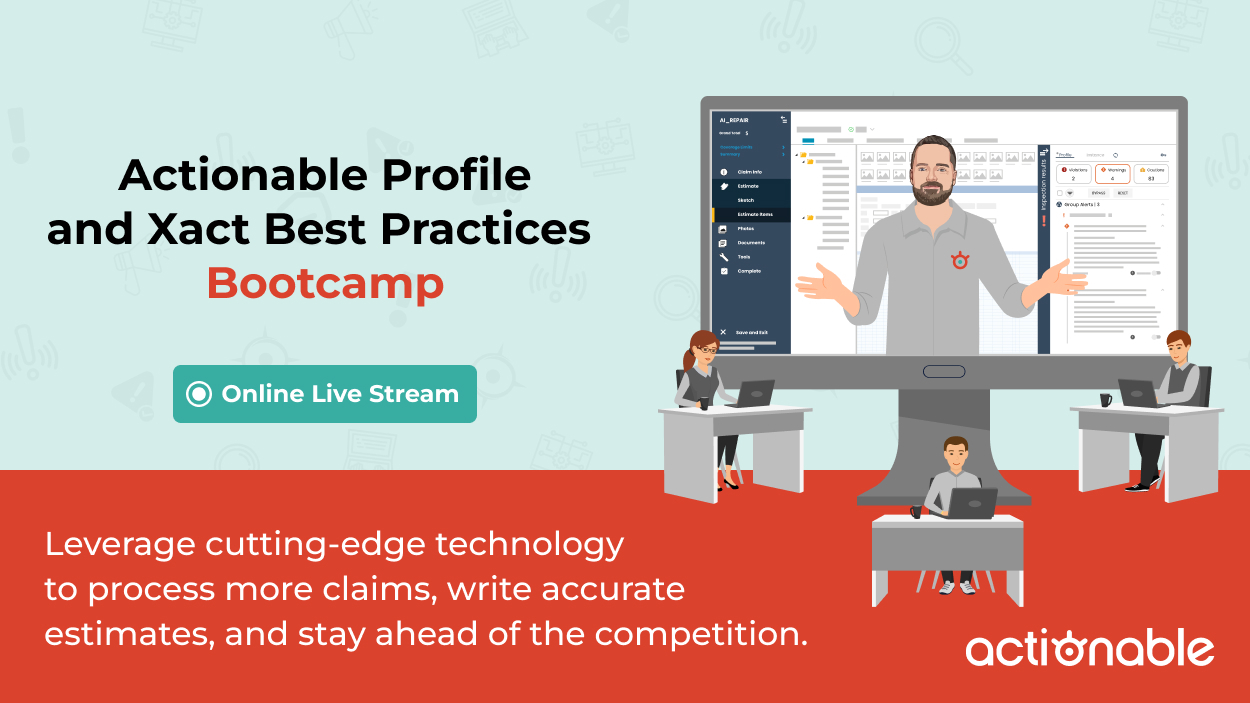 Xactimate Training Course Be An Expert In Xactimate Best Practices And The Actionable